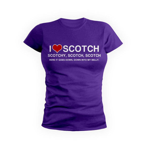 I Love Scotch - Scotch T-Shirt – GetShirtz