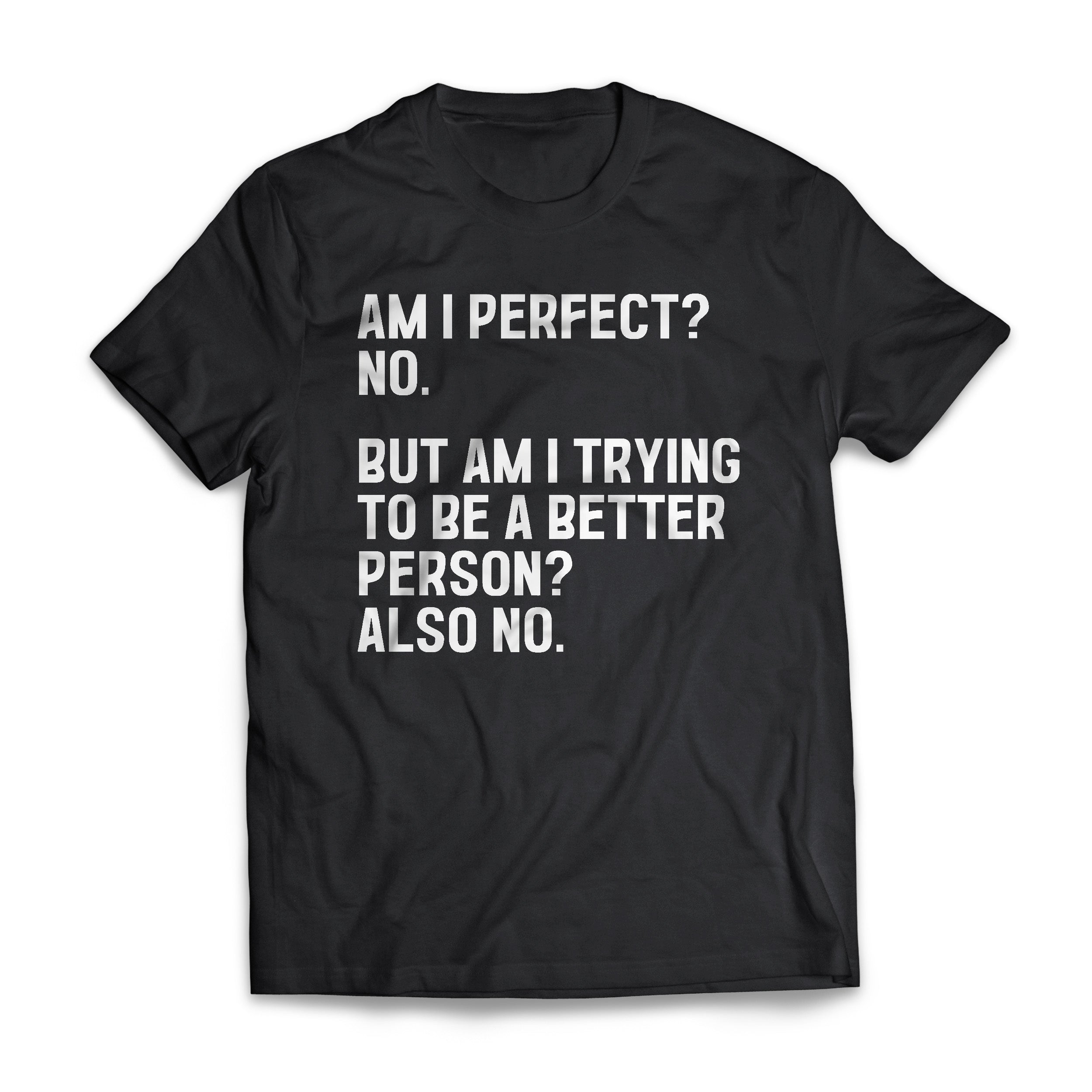Am I Perfect - Humor T-Shirt – GetShirtz