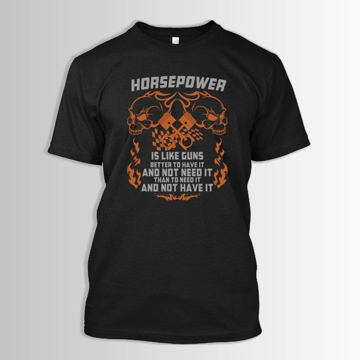 Horsepower - Hobbies And Sports Racing T-Shirt – GetShirtz