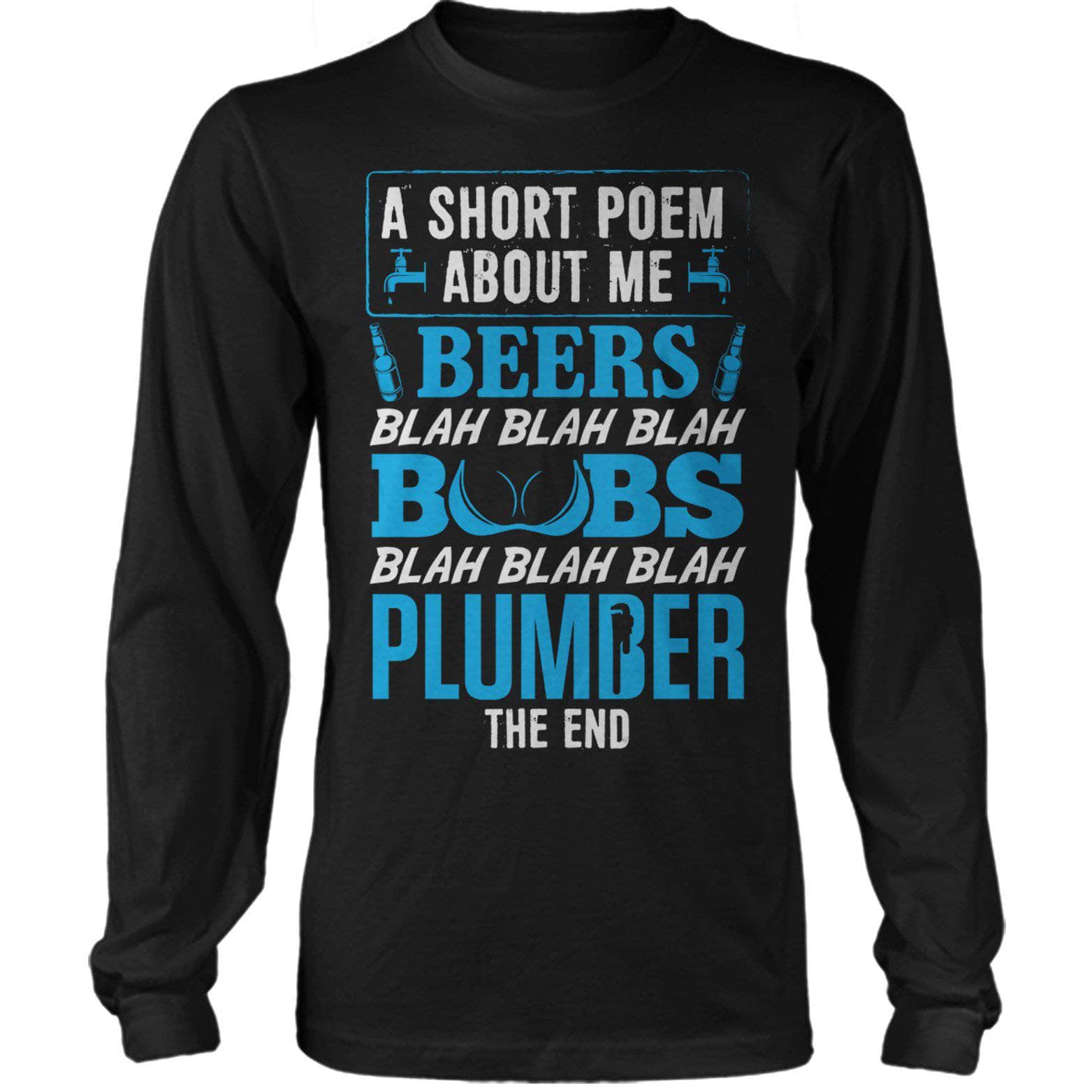 Plumber Poem - Plumbers Trades T-Shirt – GetShirtz