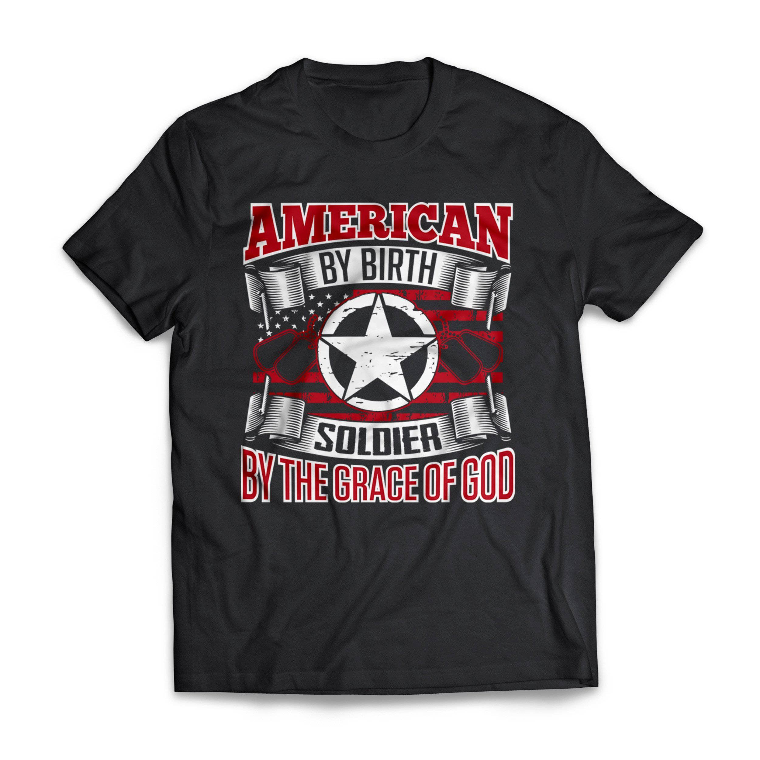 Soldier Grace Of God - Army Military T-Shirt – GetShirtz