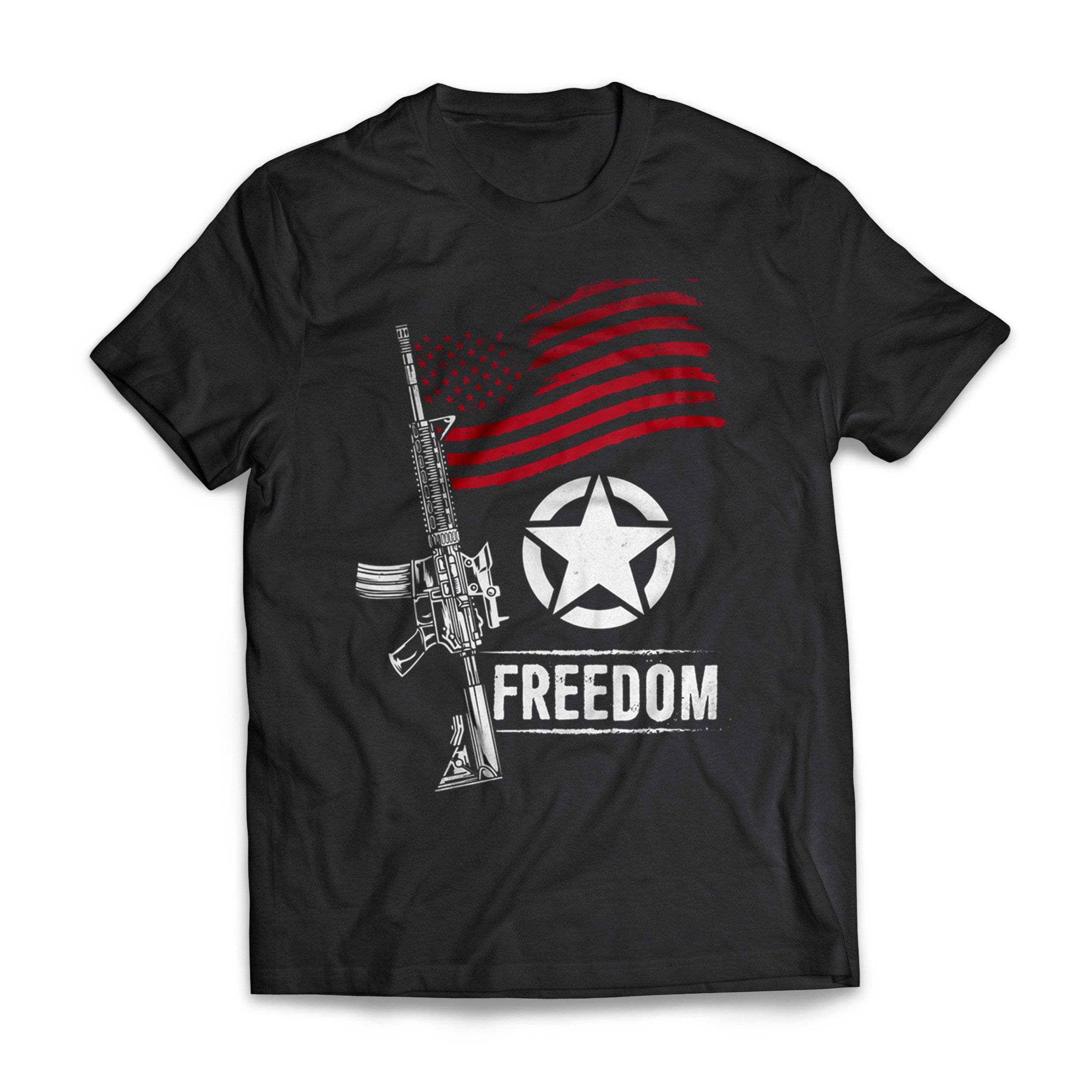 Us Army Freedom - Army Military T-Shirt – GetShirtz