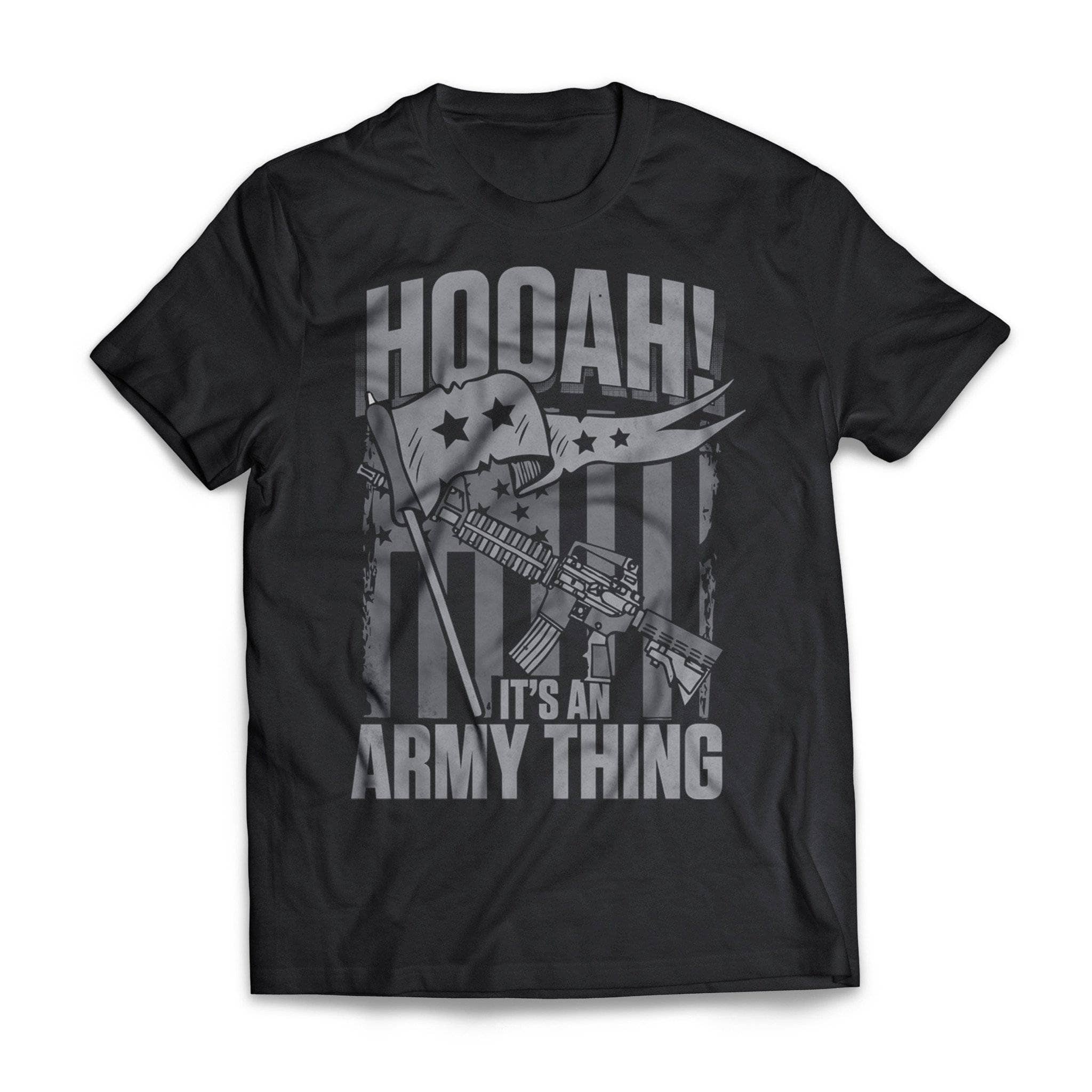 Army Hooah - Army Military T-Shirt – GetShirtz