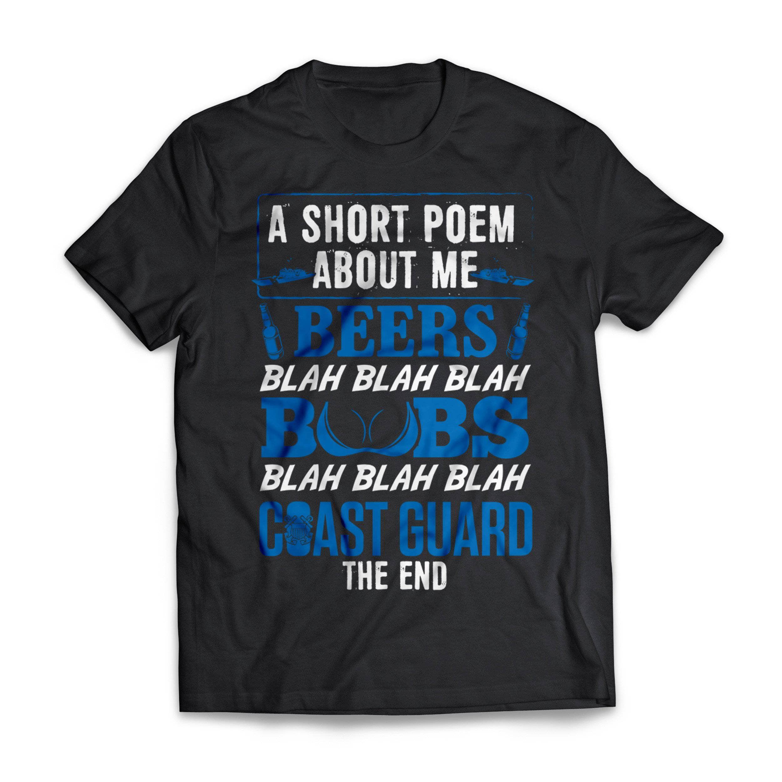 Coast Guard Poem - Coast Guard T-Shirt – GetShirtz