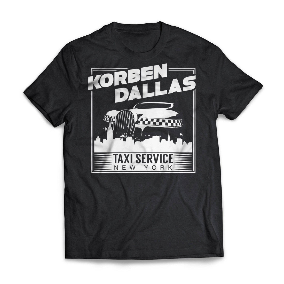 Korben Dallas Taxi - Fifth Element Sci-Fi T-Shirt – GetShirtz
