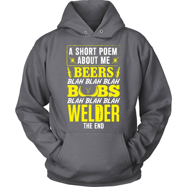 Welder Poem - Trades Welders T-Shirt – GetShirtz