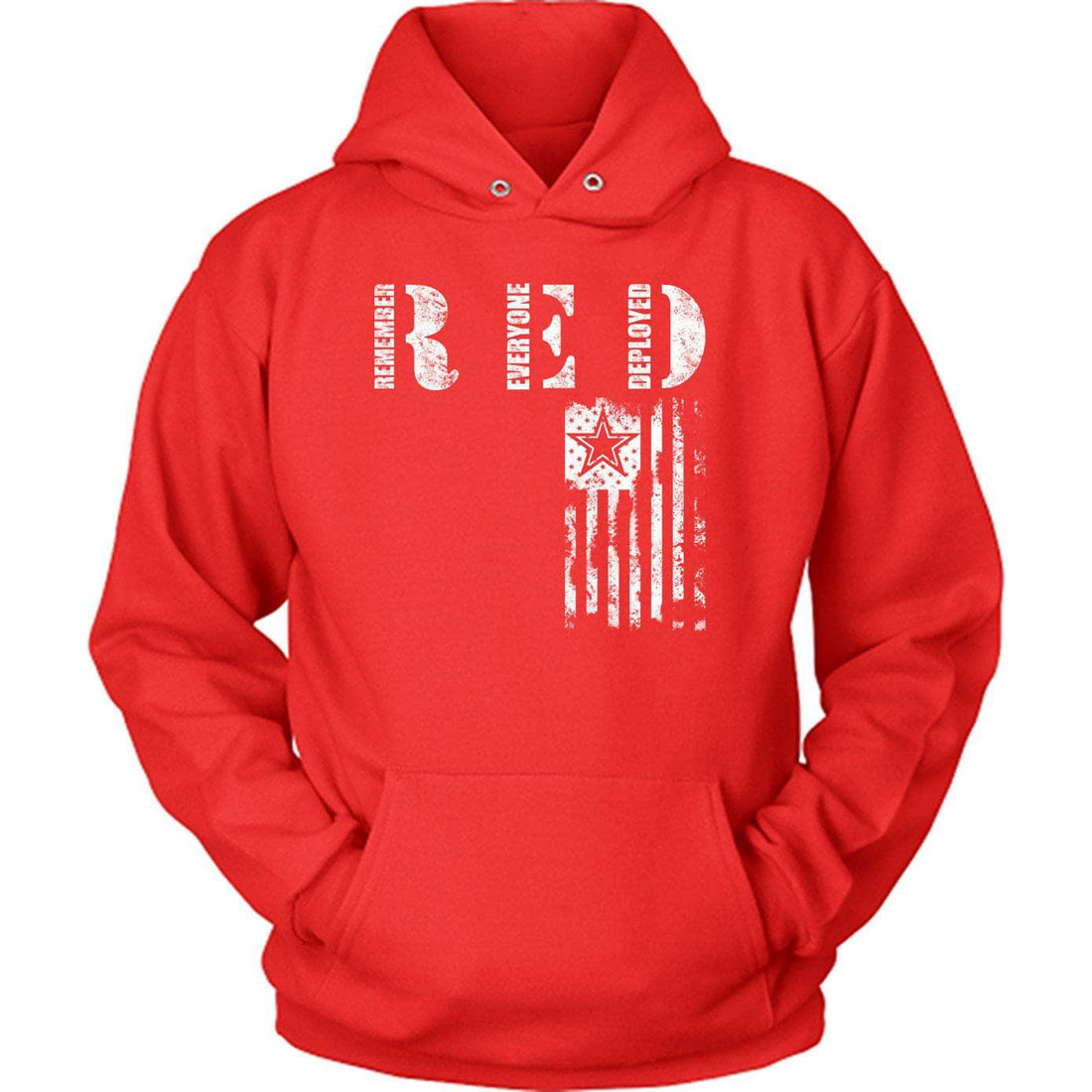 Army Flag Red Friday - Army Military T-Shirt – GetShirtz