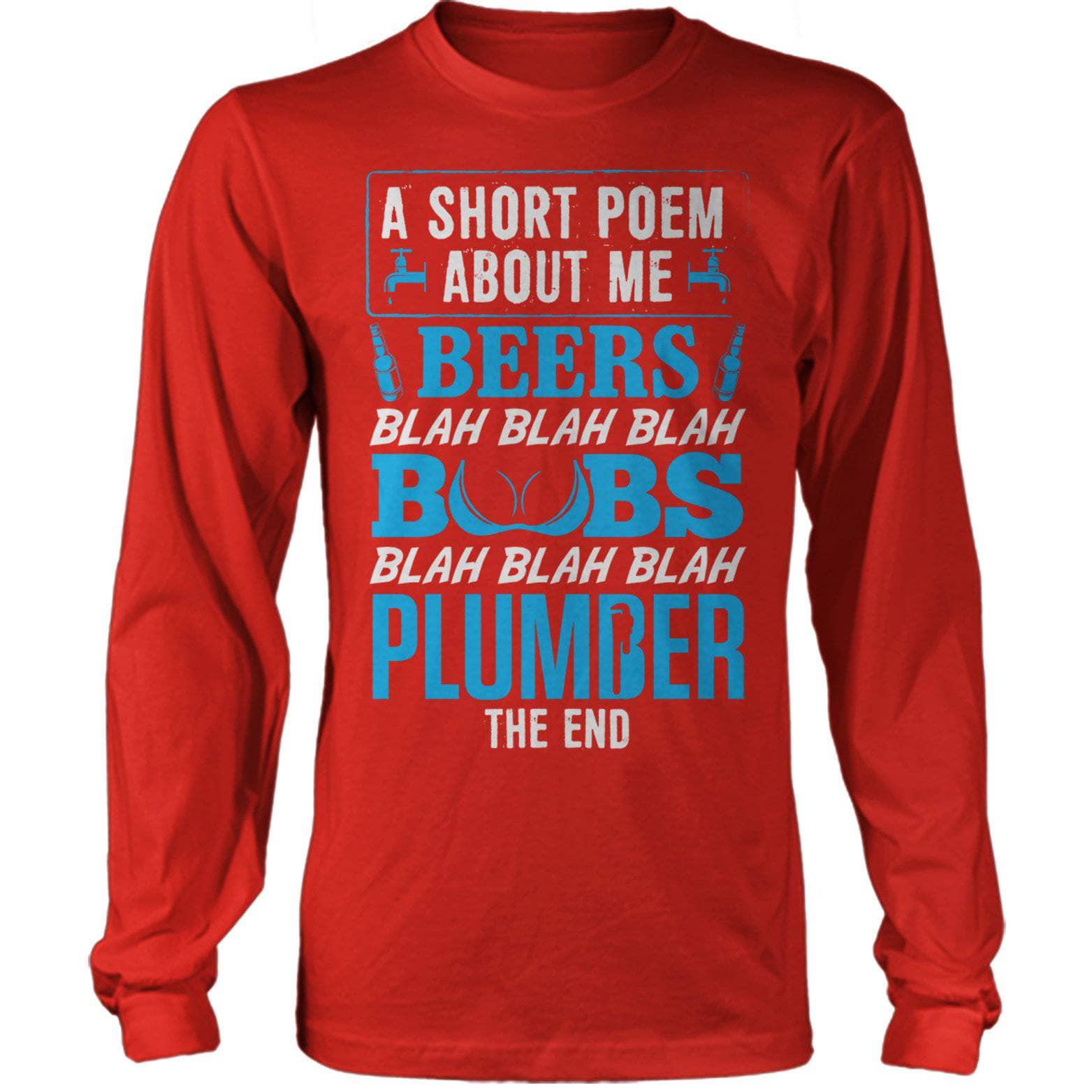 Plumber Poem - Plumbers Trades T-Shirt – GetShirtz